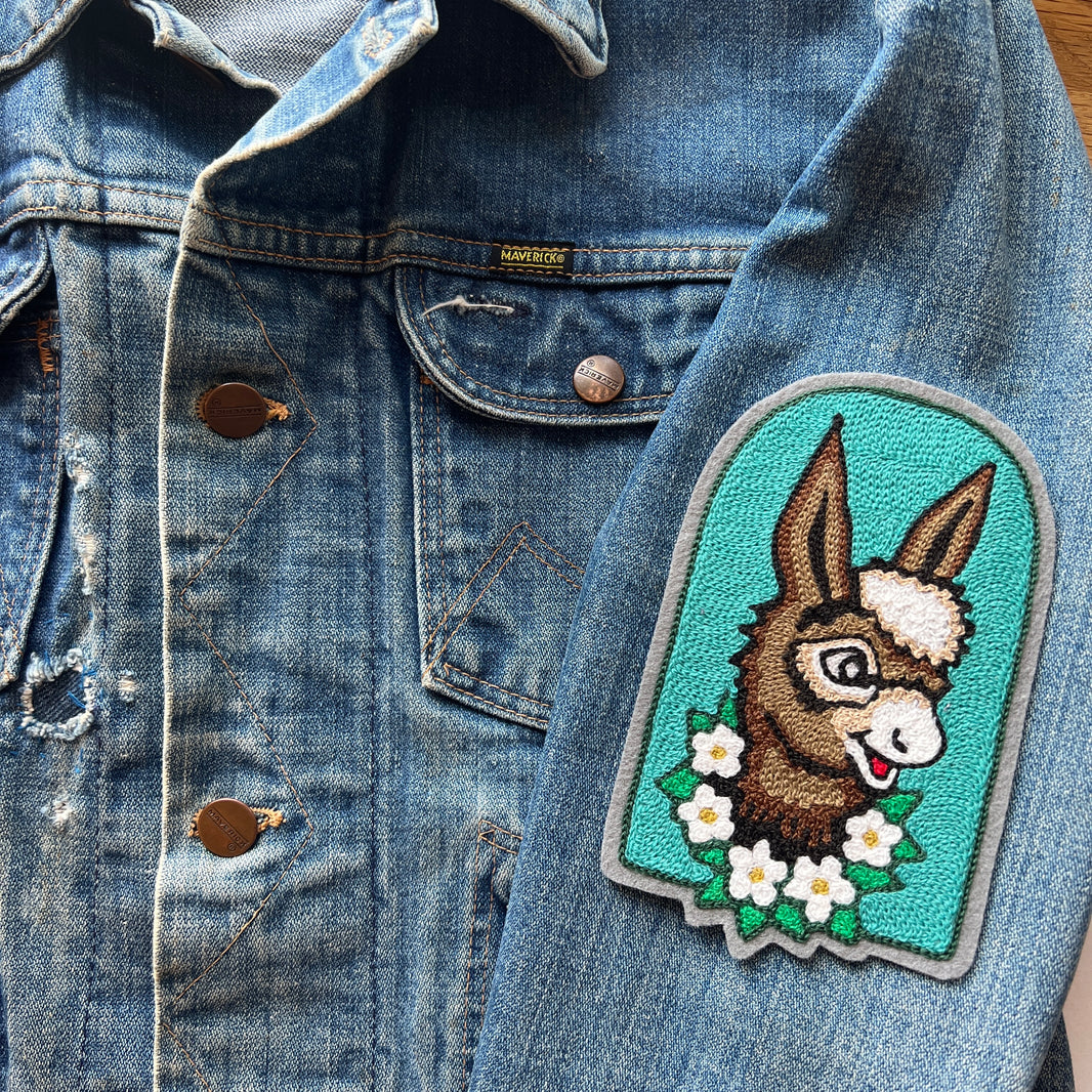 Handmade Embroidered Sew On Patches by Die Trying TX – DieTrying TX
